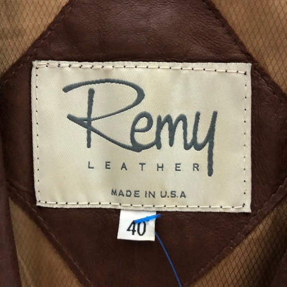 Remy Leather | Jackets & Coats | Remy Lamb Leather Jacket Sport Coat ...
